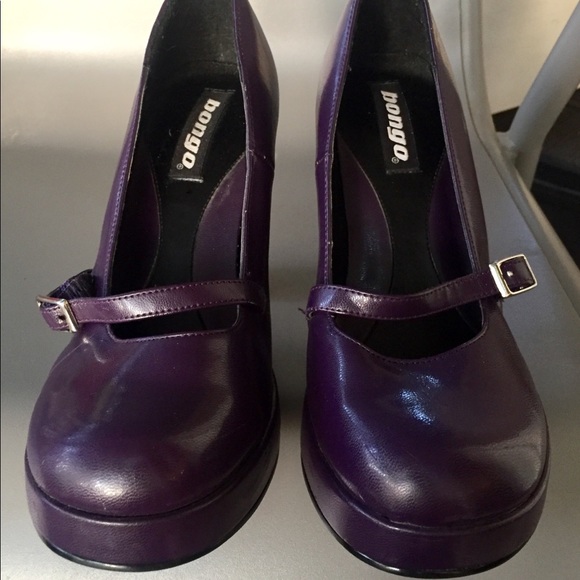 BONGO | Shoes | Bongo Platform Pumps Heels Purple Vintage 75 | Poshmark